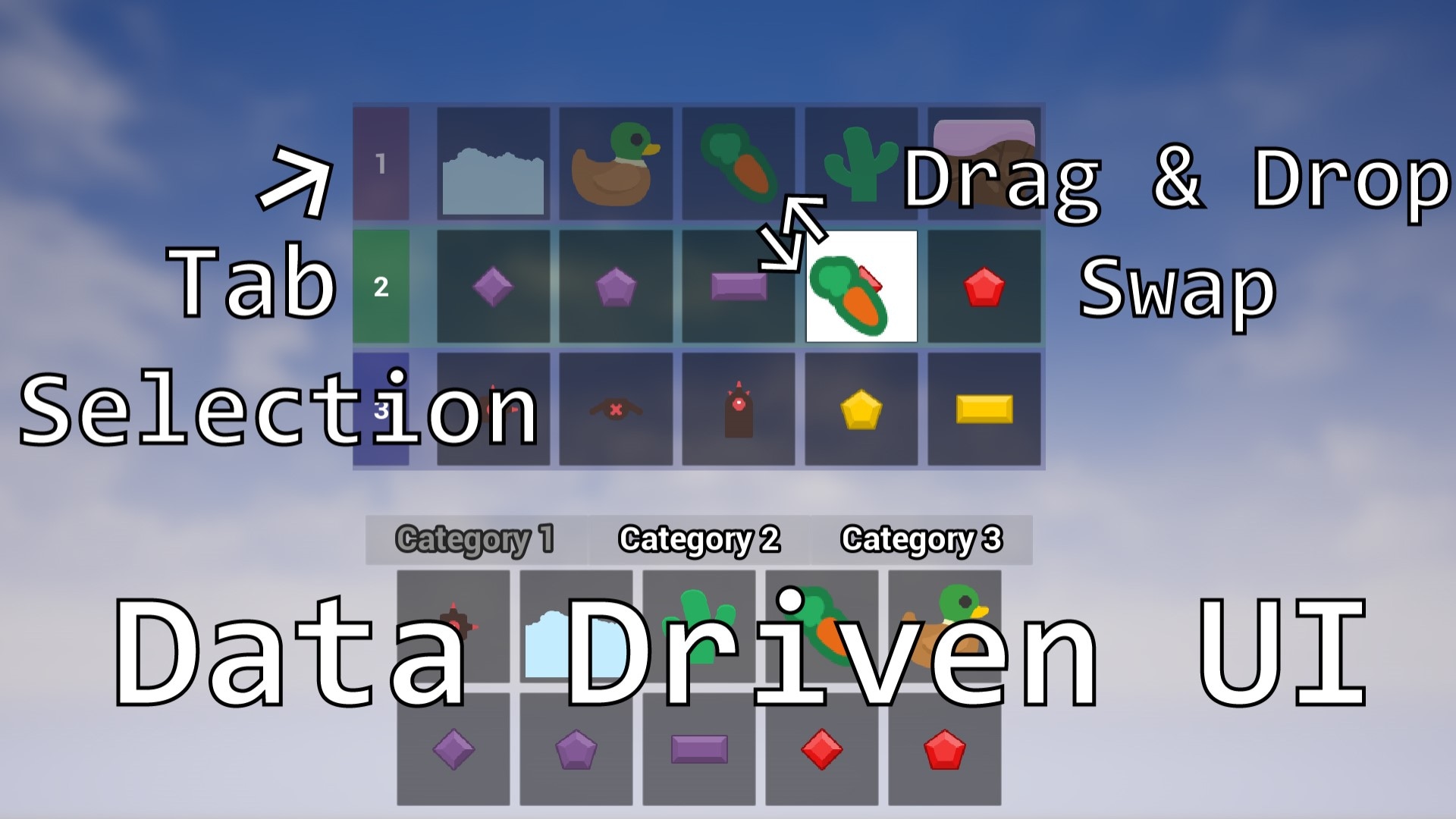 Dynamic Ui Widget Template Asset Cloud
